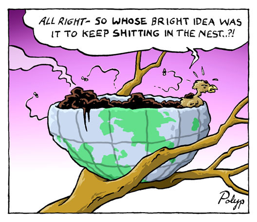 Cartoon guide to biodiversity loss LXV | ConservationBytes.com